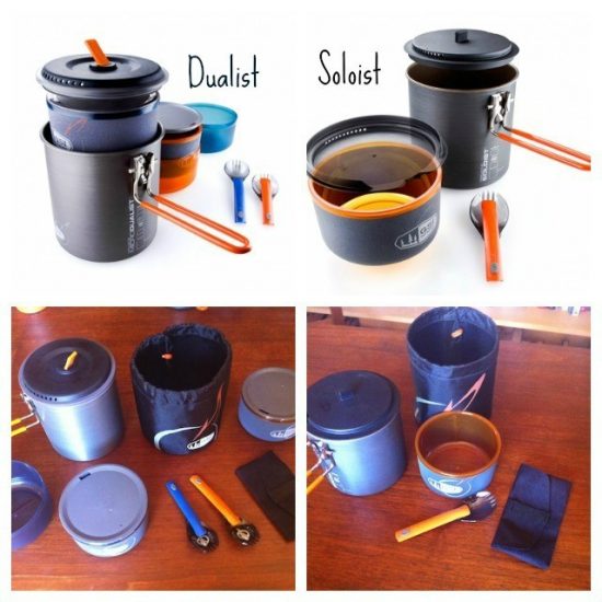 GSI Outdoors Pinnacle and Halulite Cook Sets