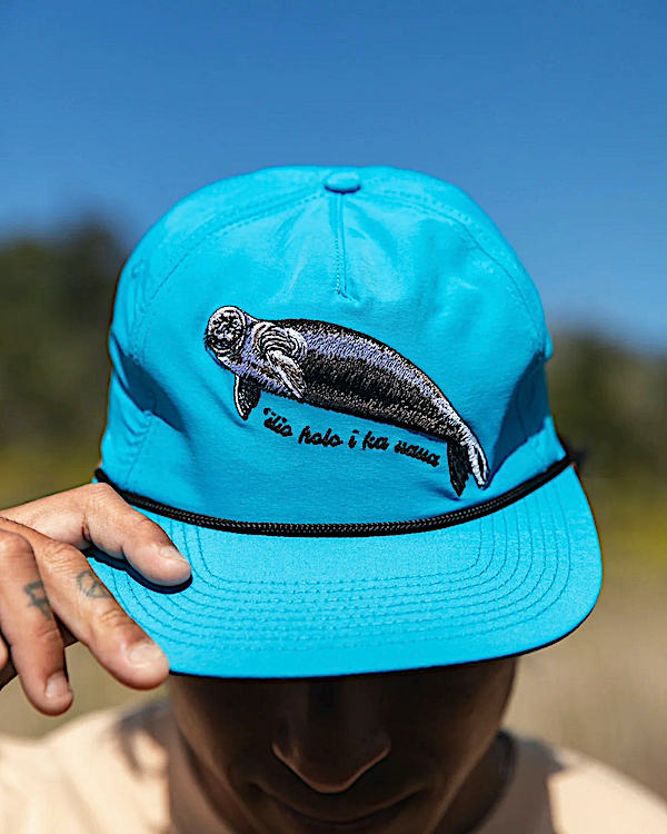 Support Conservation with the Laulima Monk Seal Hat