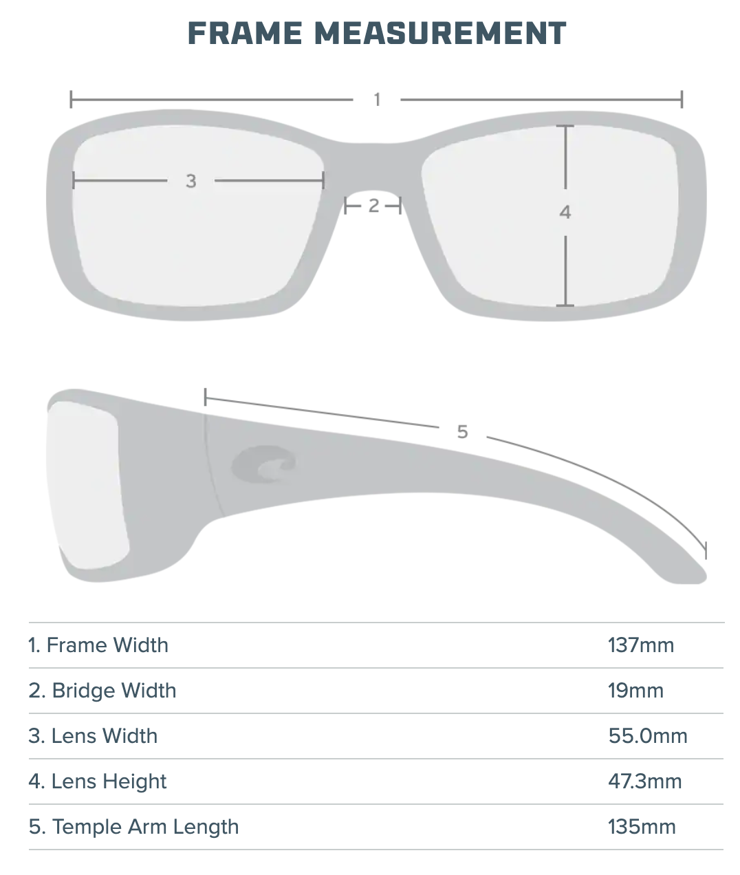 Maya Frames from Costa Sunglasses