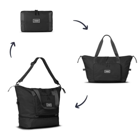 The Foldie Personal Item and Foldable Travel Bag All in One